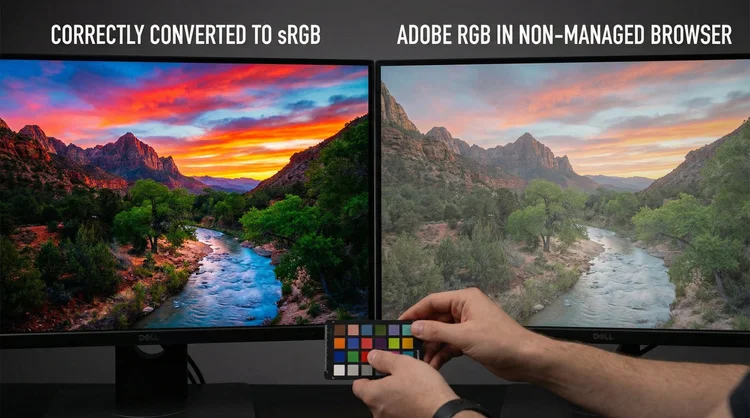 🎨 Colour Space Conversion Explained 🪚 ProPhoto vs Adobe RGB vs sRGB ...