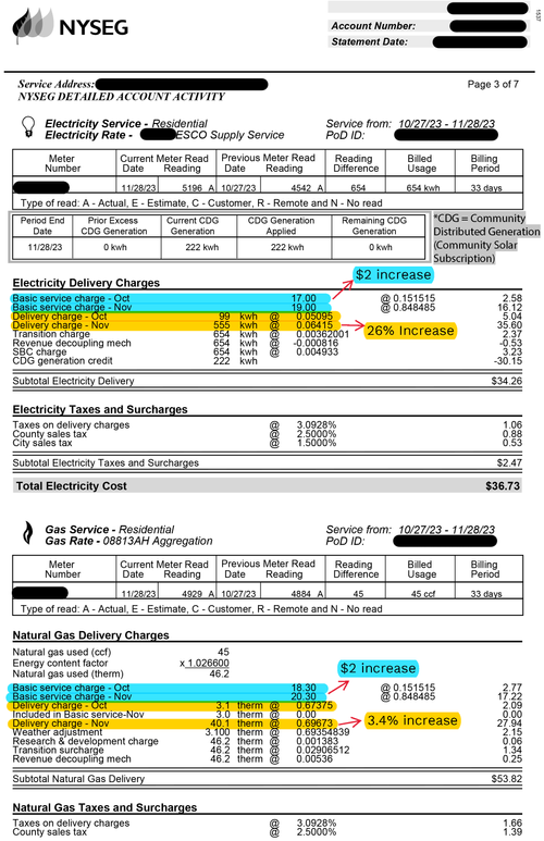 NYSEG Rate Hikes on Gas & Electricity — Smart Energy Choices
