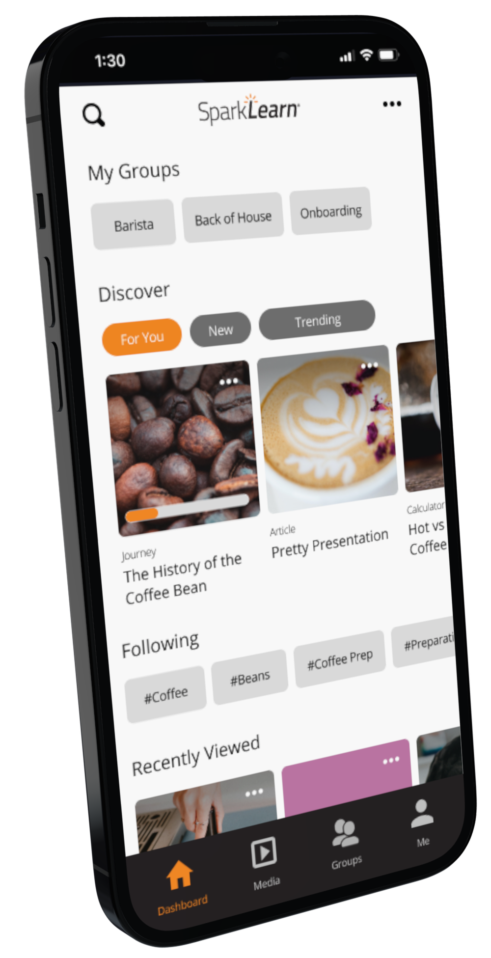SparkLearn® - Easy Mobile Learning Platform for Mid-Sized Businesses