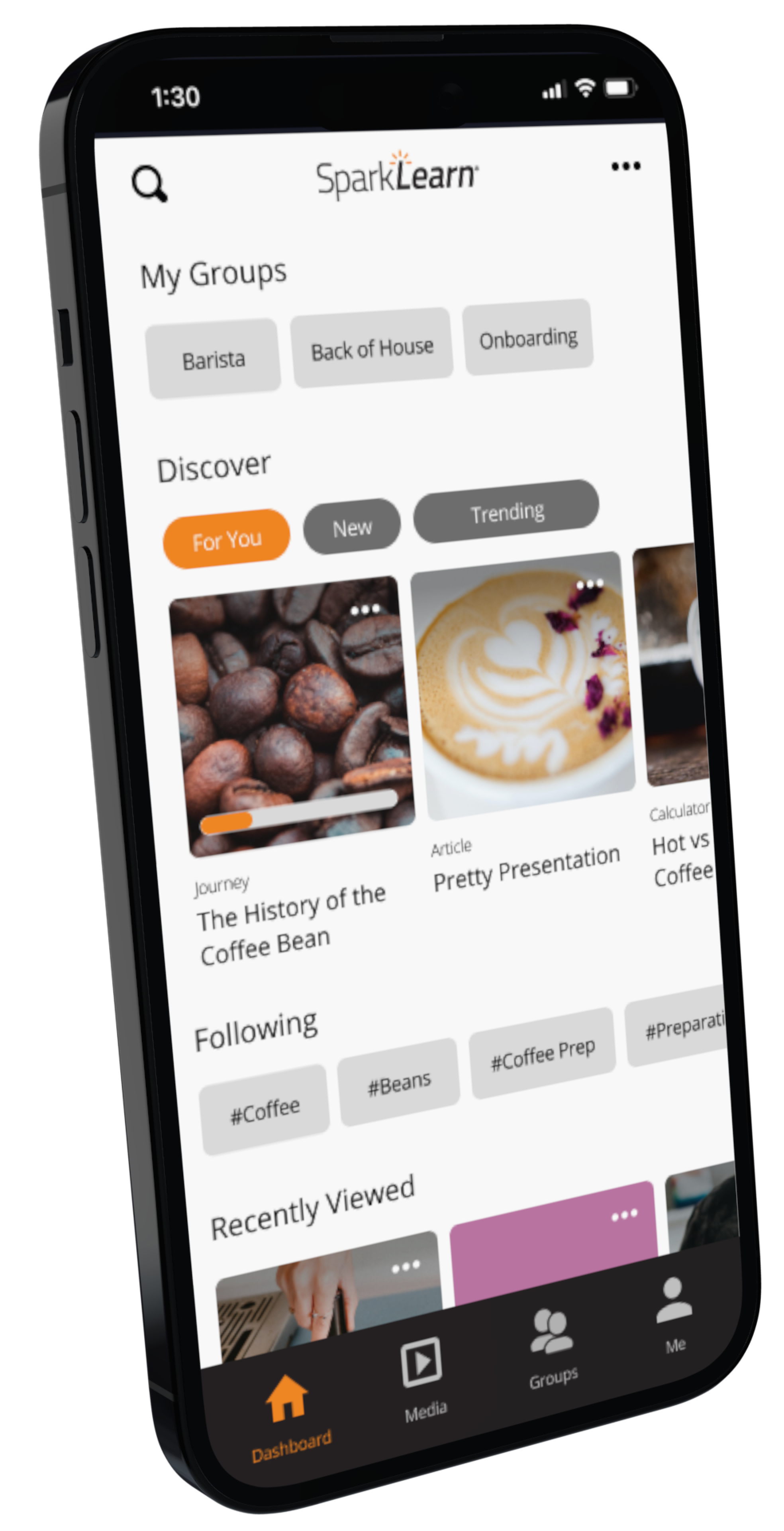SparkLearn® - Easy Mobile Learning Platform for Mid-Sized Businesses