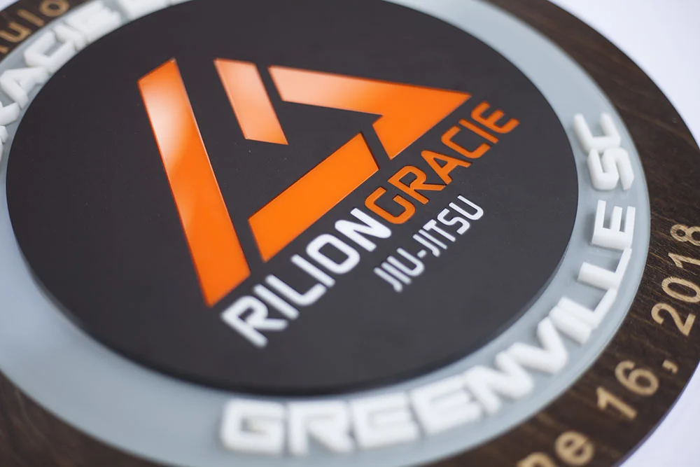 Custom laser cut business signs — Pinpoint Creative Studio