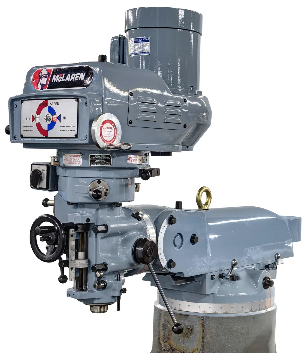 Bridgeport Series 1 Replacement Head — Wells-Index Milling Machines