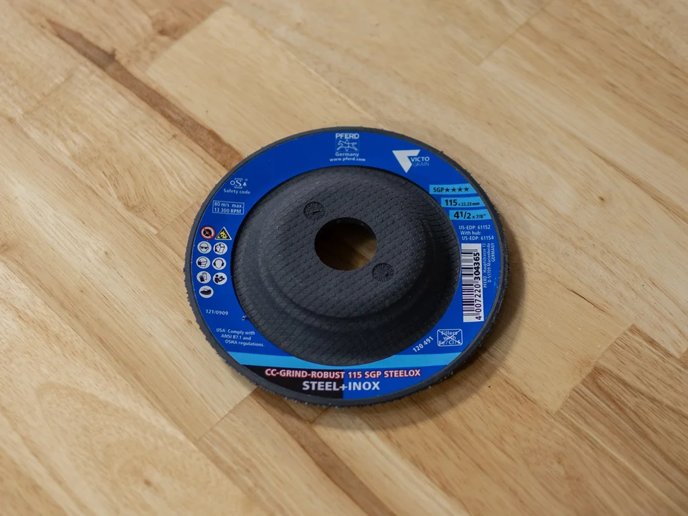 Grinder & Abrasive Discs — All American Lawn Mower Blade Sharpener