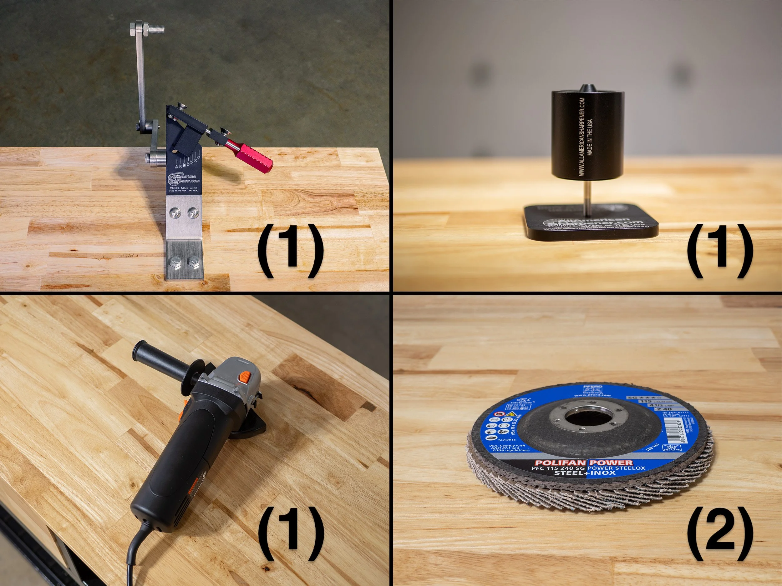 Shop Sharpeners — All American Lawn Mower Blade Sharpener