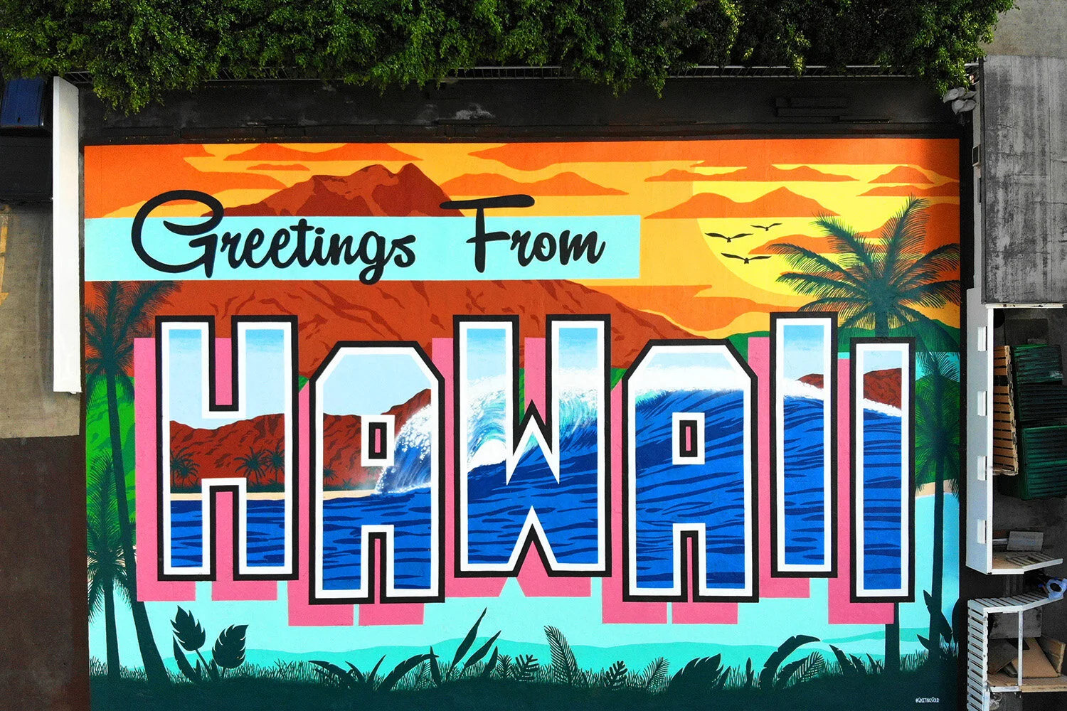 Greetings Tour - Postcard Mural Artists