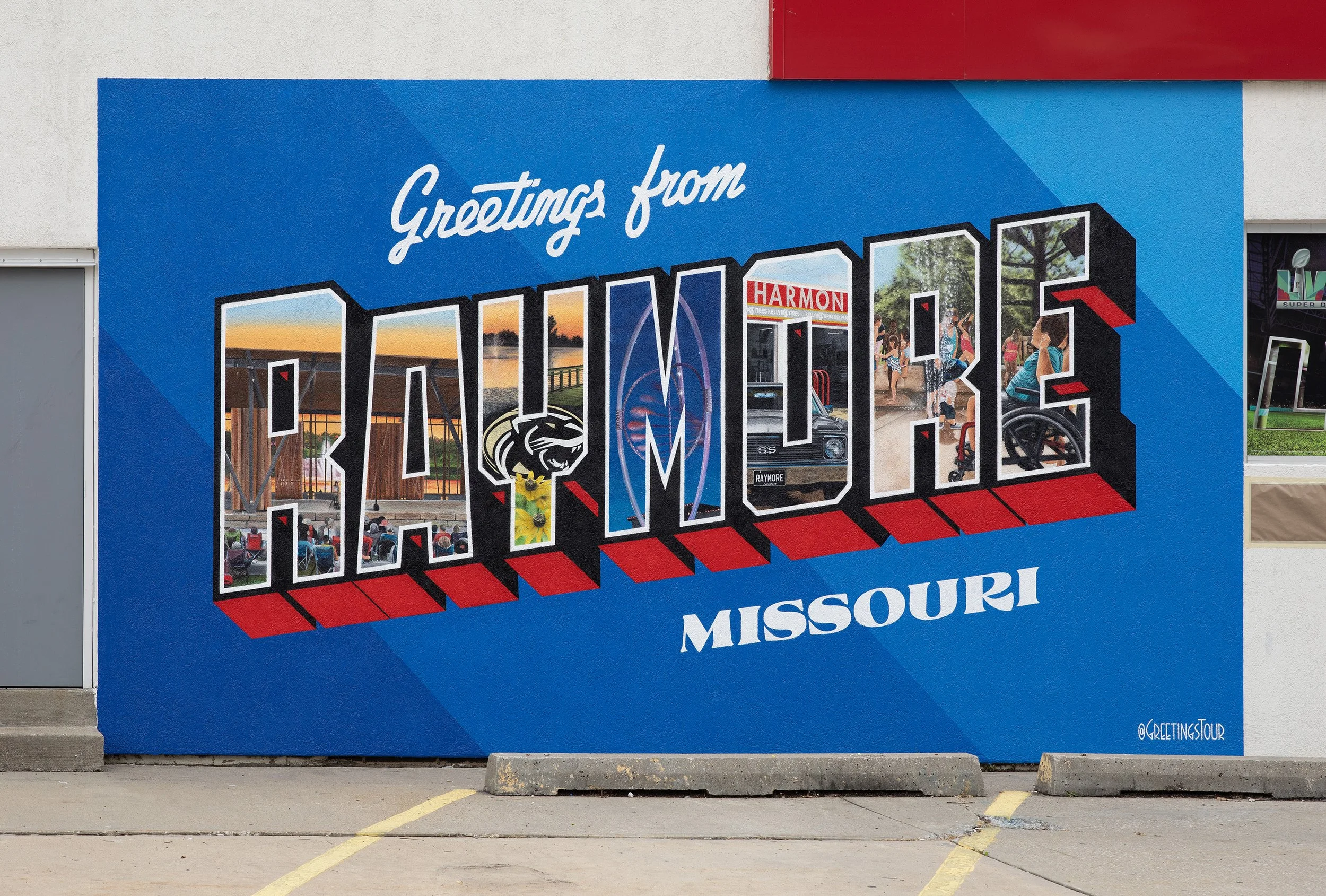 Postcard Mural Artists - Greetings from Community Public Art & Hand ...