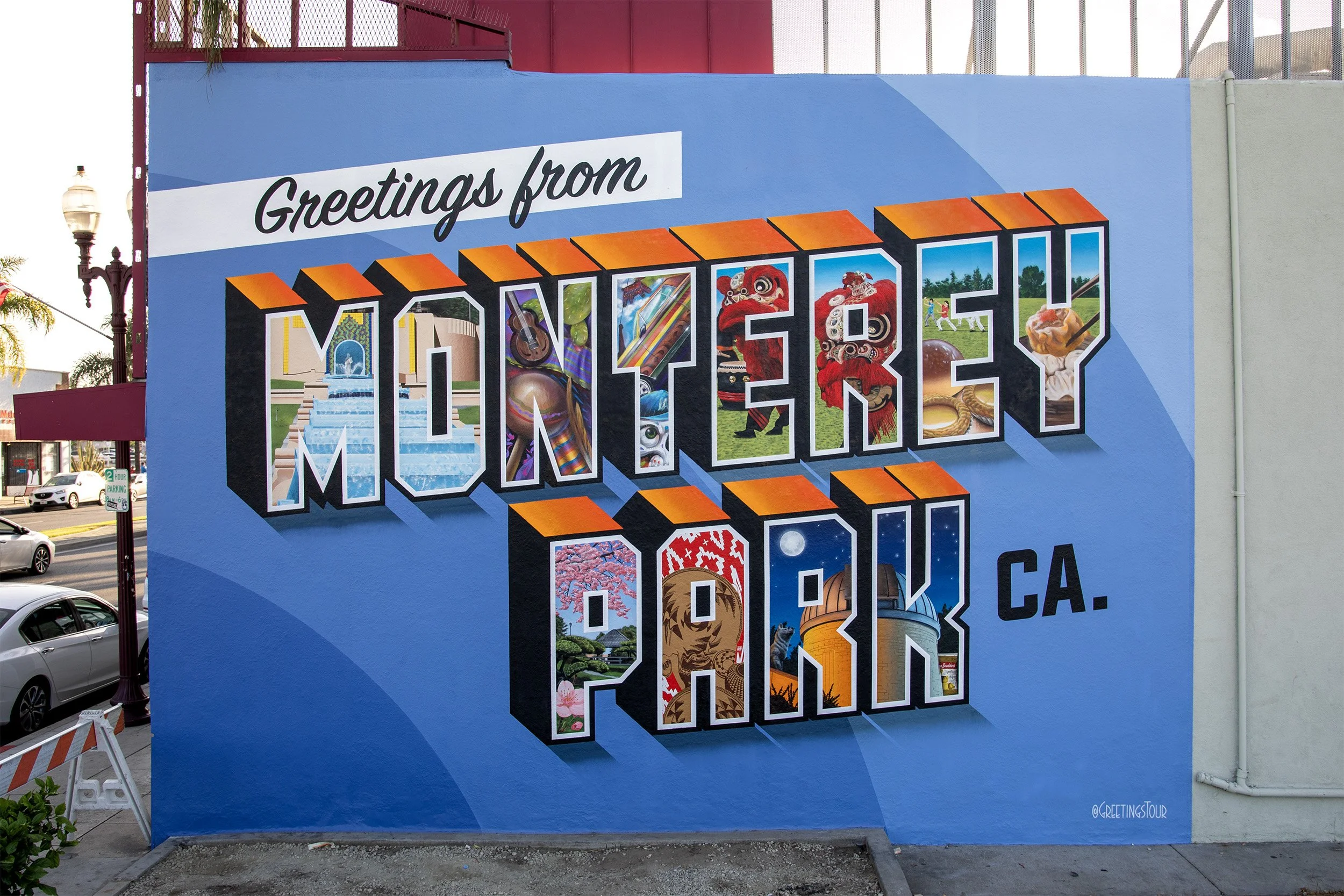 Postcard Mural Artists - Greetings from Community Public Art & Hand ...