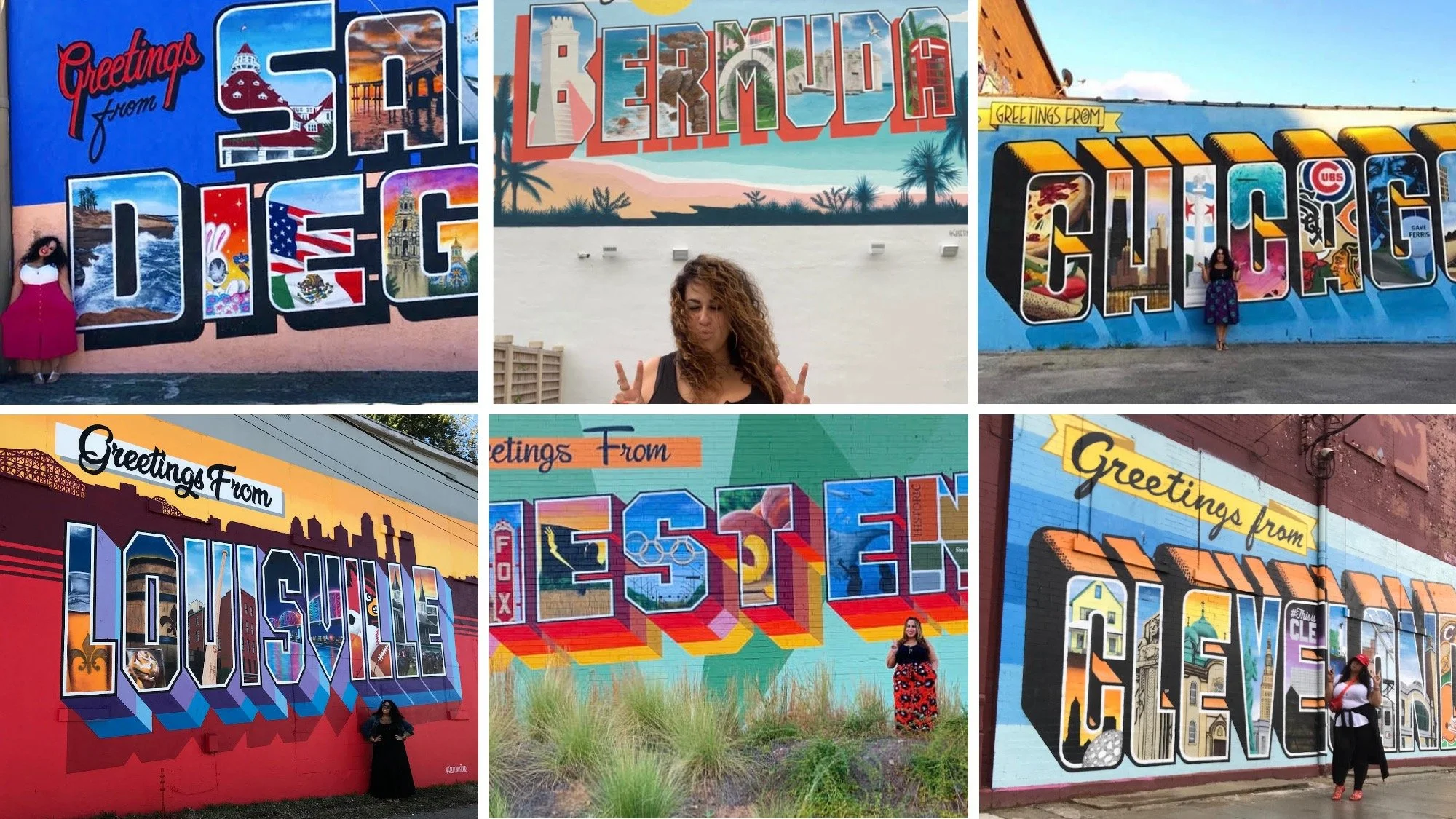 COLLECT — Greetings Tour - The Original Postcard Mural Artists