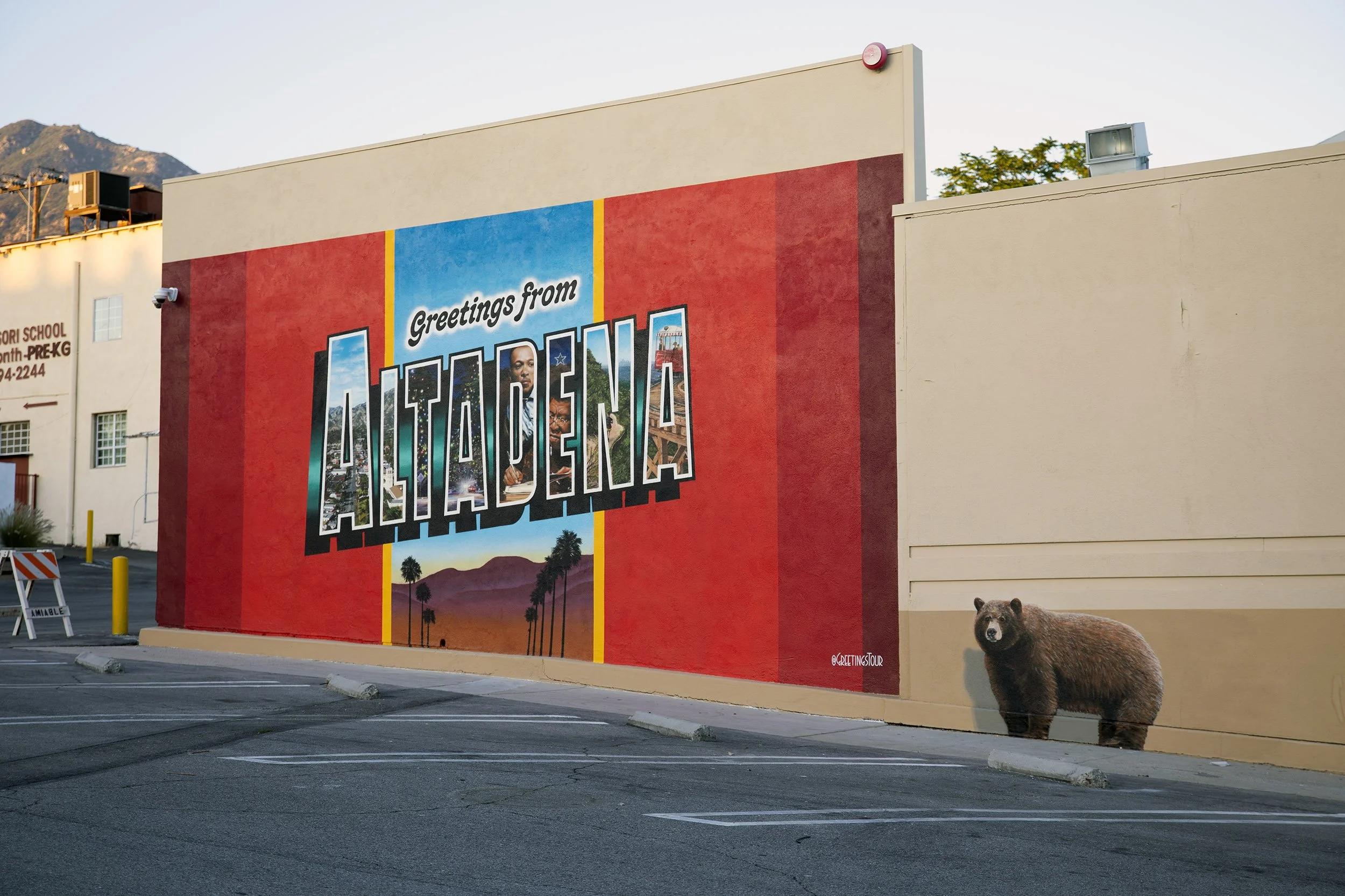 Greetings from Altadena Mural - Public Art Postcard Destination on Lake ...