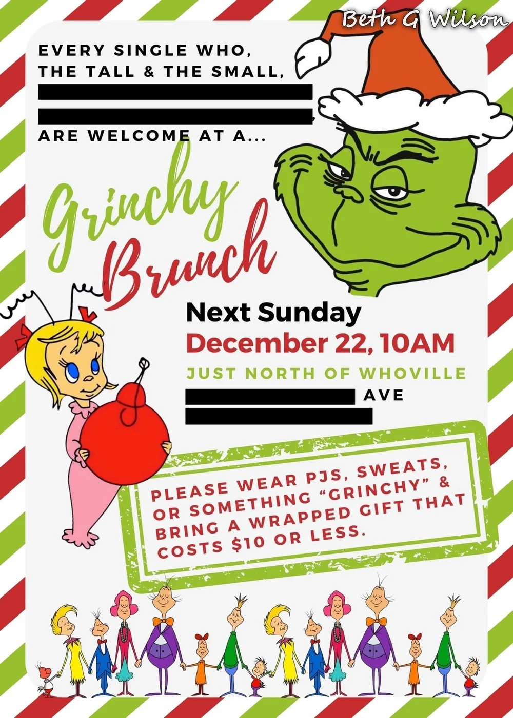 A Grinchmas Christmas Brunch Tablescape — Whispers of the Heart