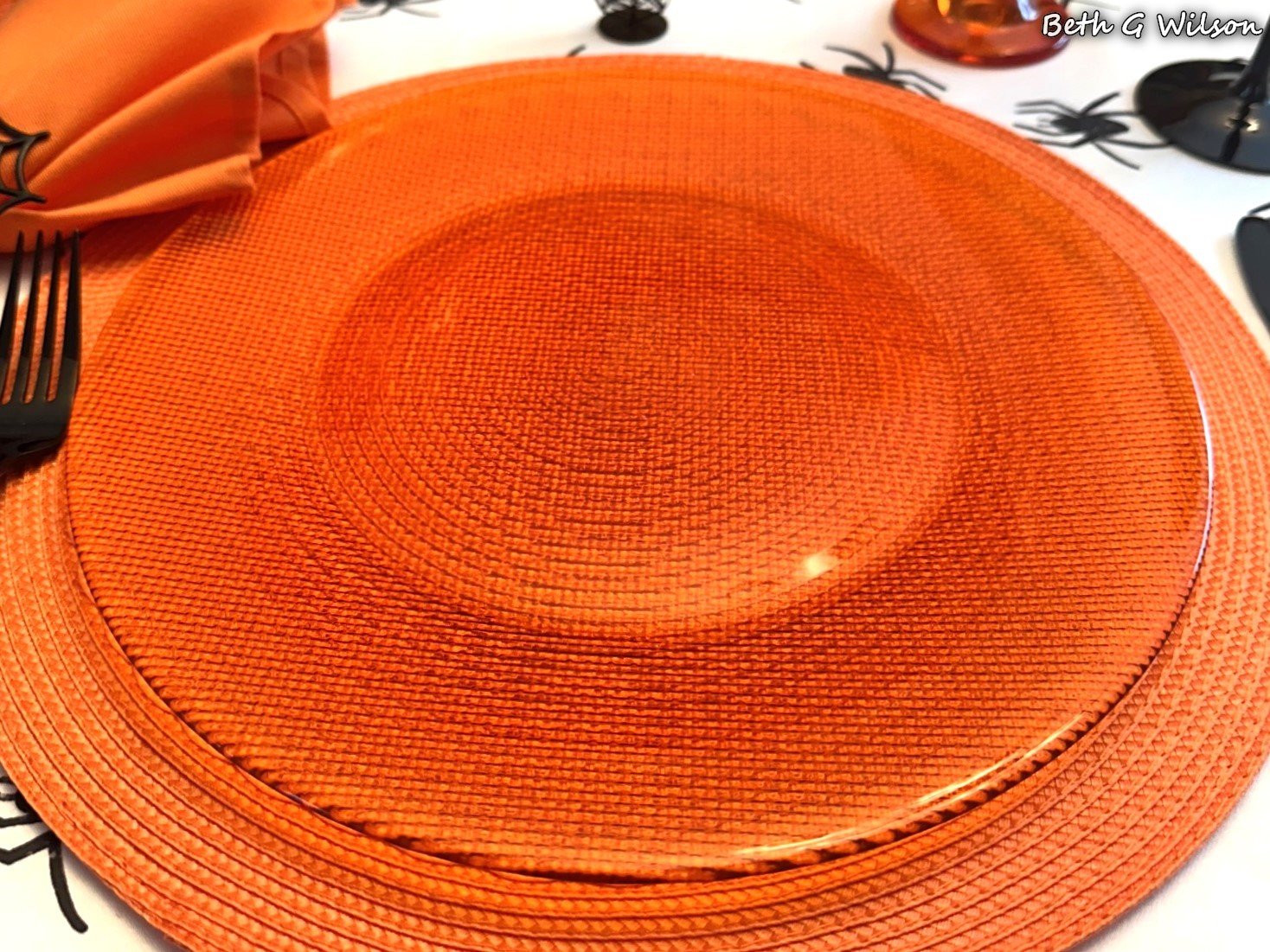 A Spiderific Halloween Tablescape — Whispers of the Heart