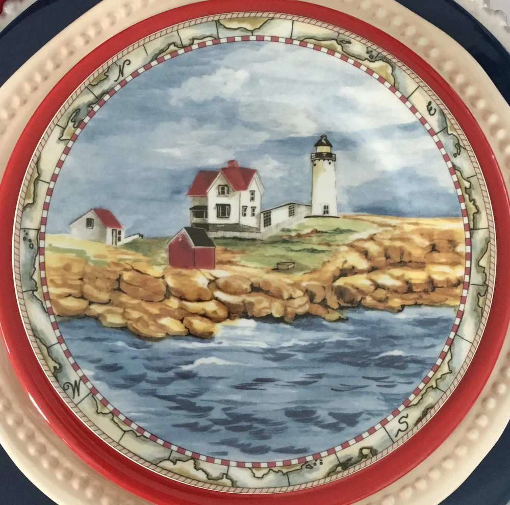 A Lighthouse Love Tablescape — Whispers of the Heart