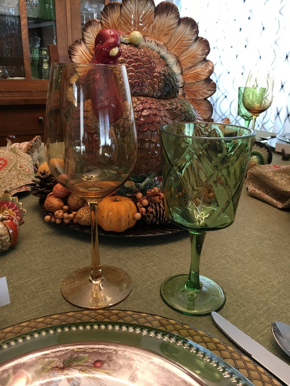 Come to the Turkey Tablescape! — Whispers of the Heart