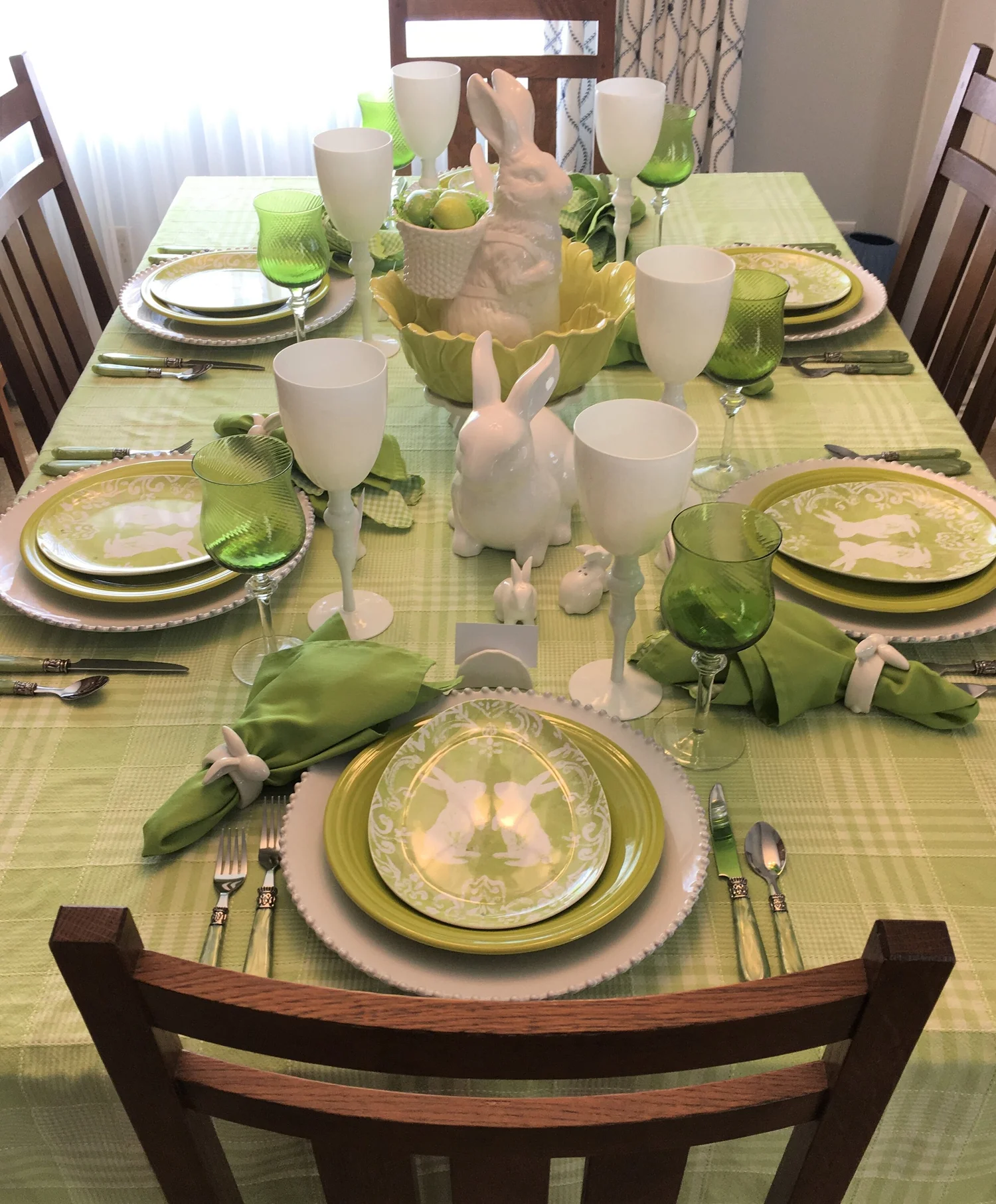 Happy Easter Tablescape Act Three — Whispers of the Heart
