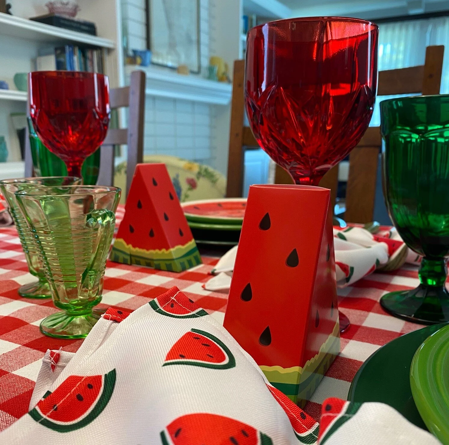 A Summer Watermelon Tablescape — Whispers of the Heart
