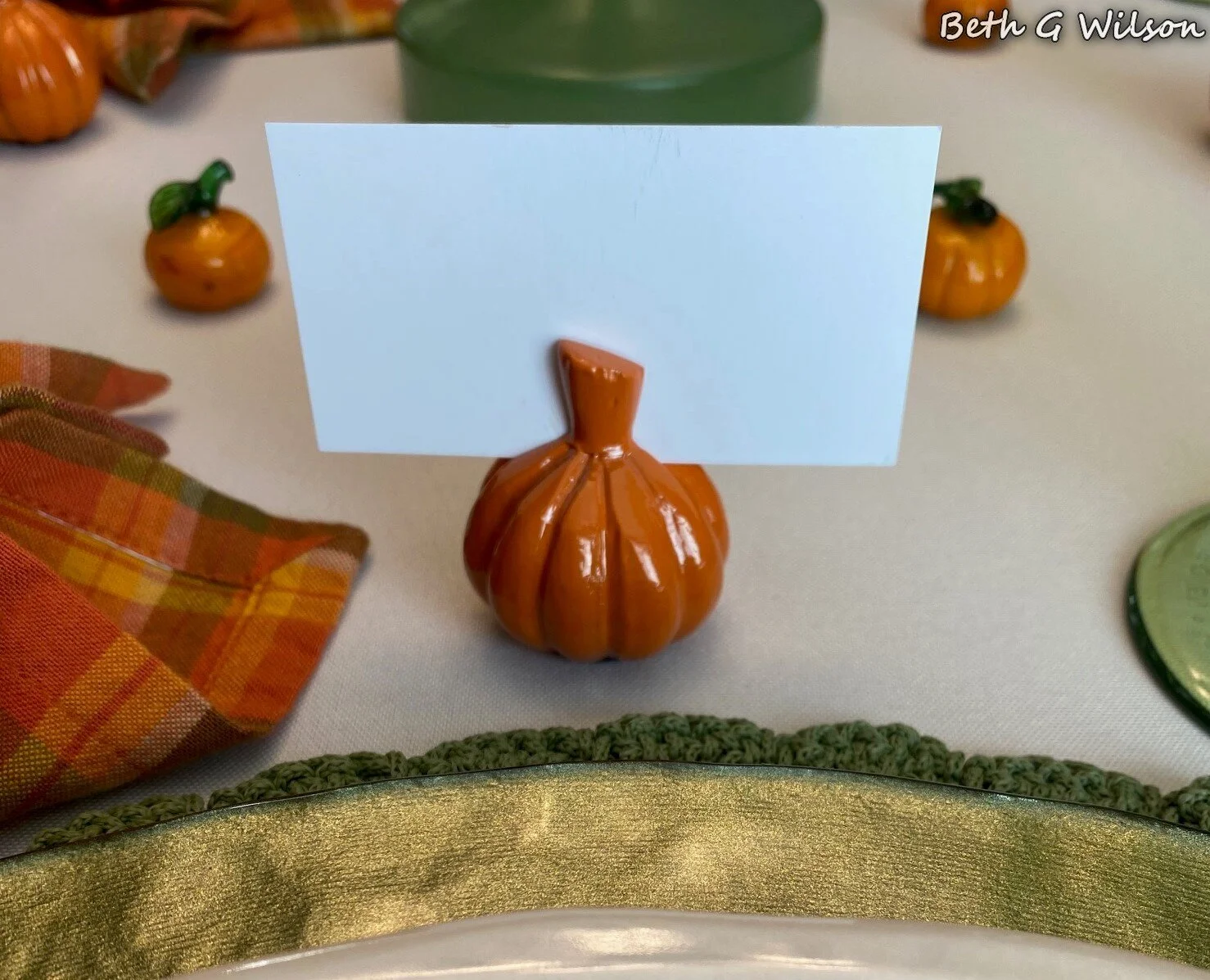 A Cornucopia Tablescape — Whispers of the Heart