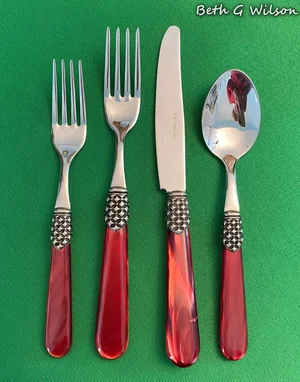 Rudolph on the Christmas Tablescape — Whispers of the Heart