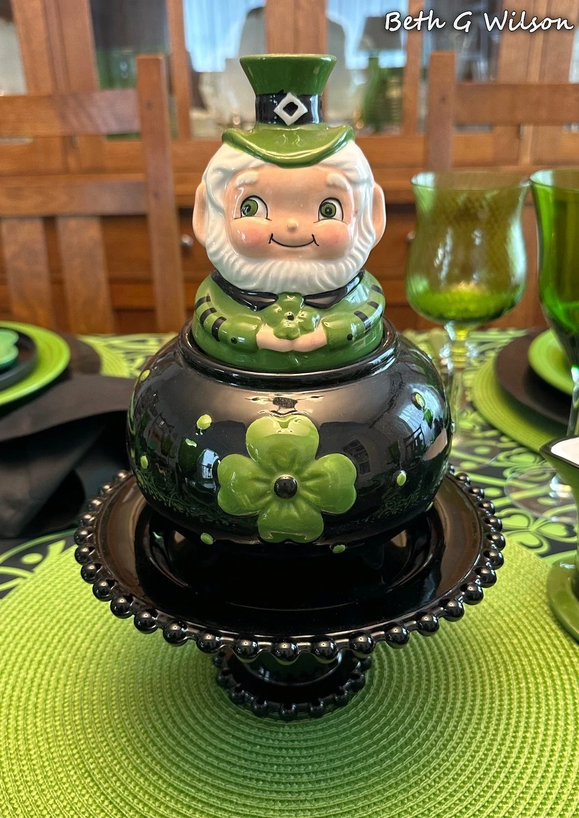 A Leprechaun St. Patrick's Day Tablescape — Whispers of the Heart