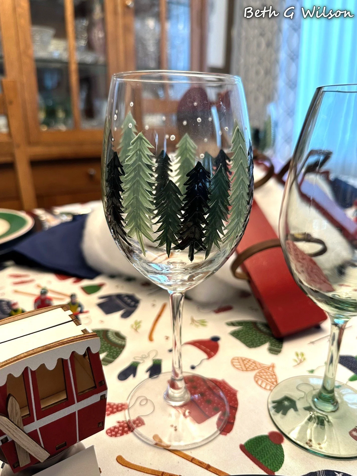 A Slalom Supper Winter Tablescape — Whispers of the Heart