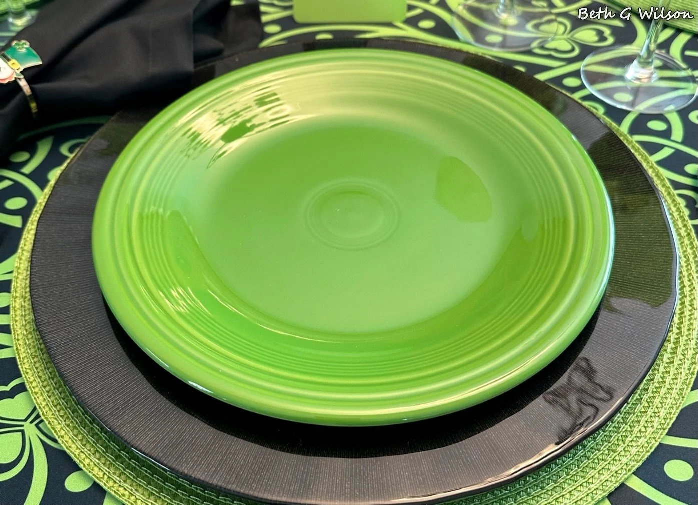 A Leprechaun St. Patrick's Day Tablescape — Whispers of the Heart