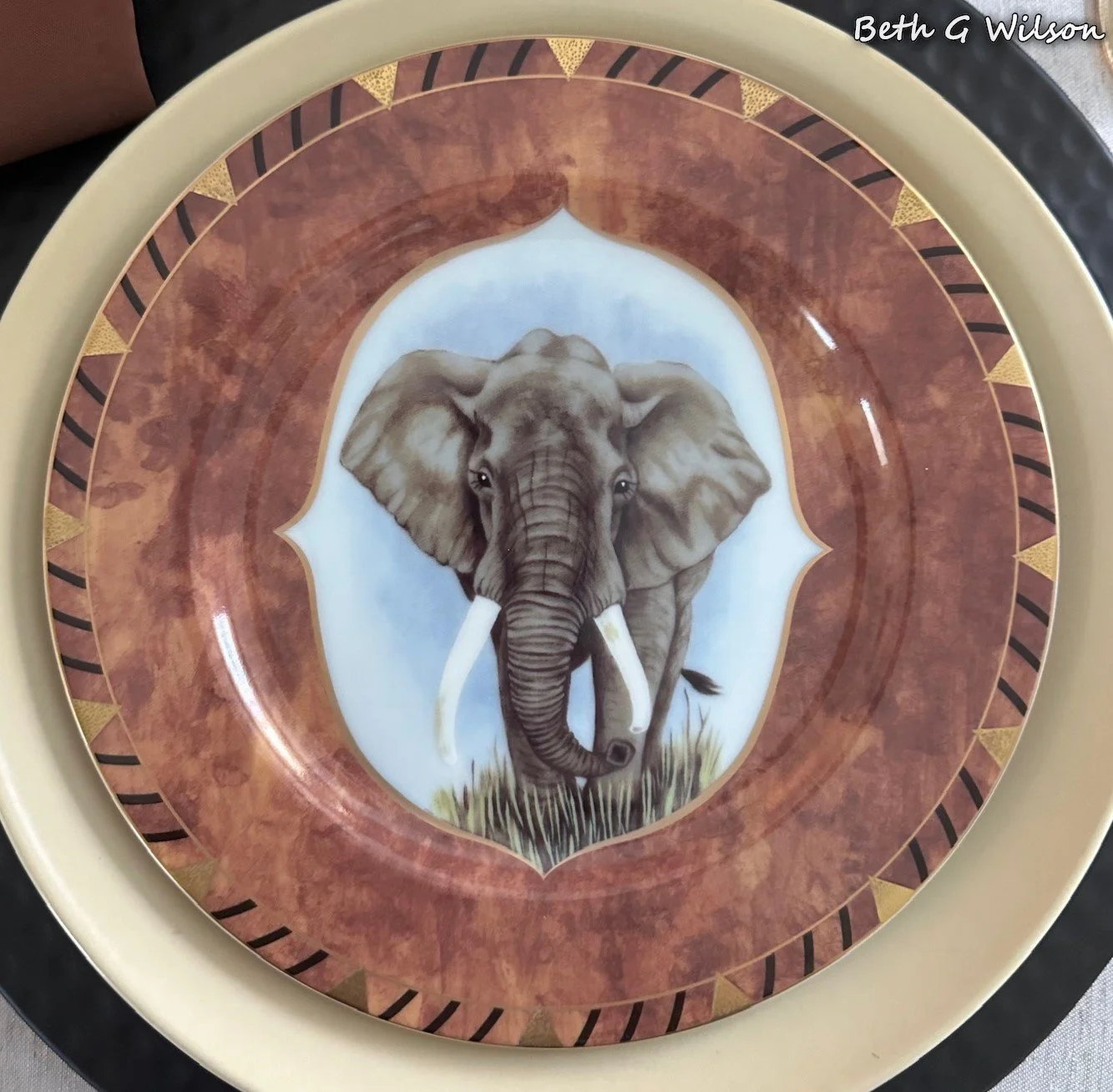 An African Safari Summer Tablescape — Whispers of the Heart