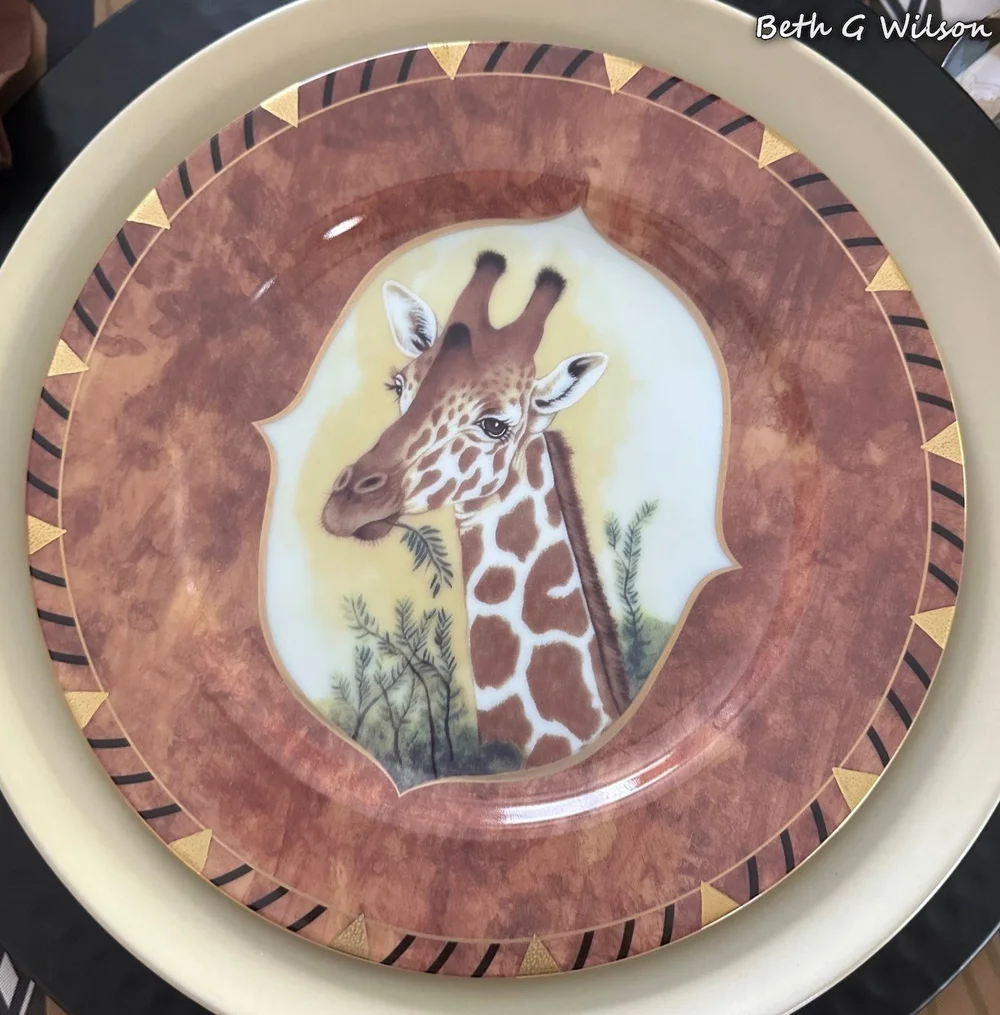 An African Safari Summer Tablescape — Whispers of the Heart