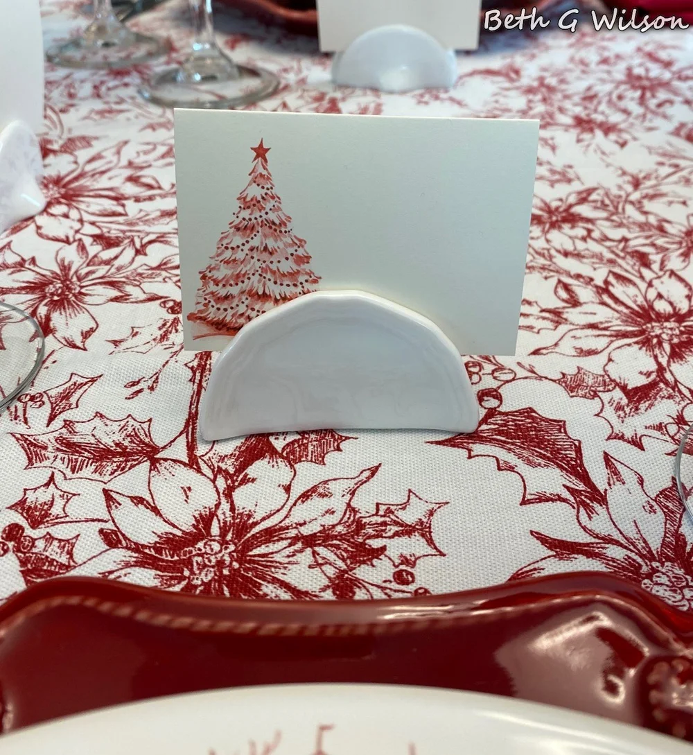 Tablescaping DIY; Place Card Holders, What, Where, and When — Whispers ...