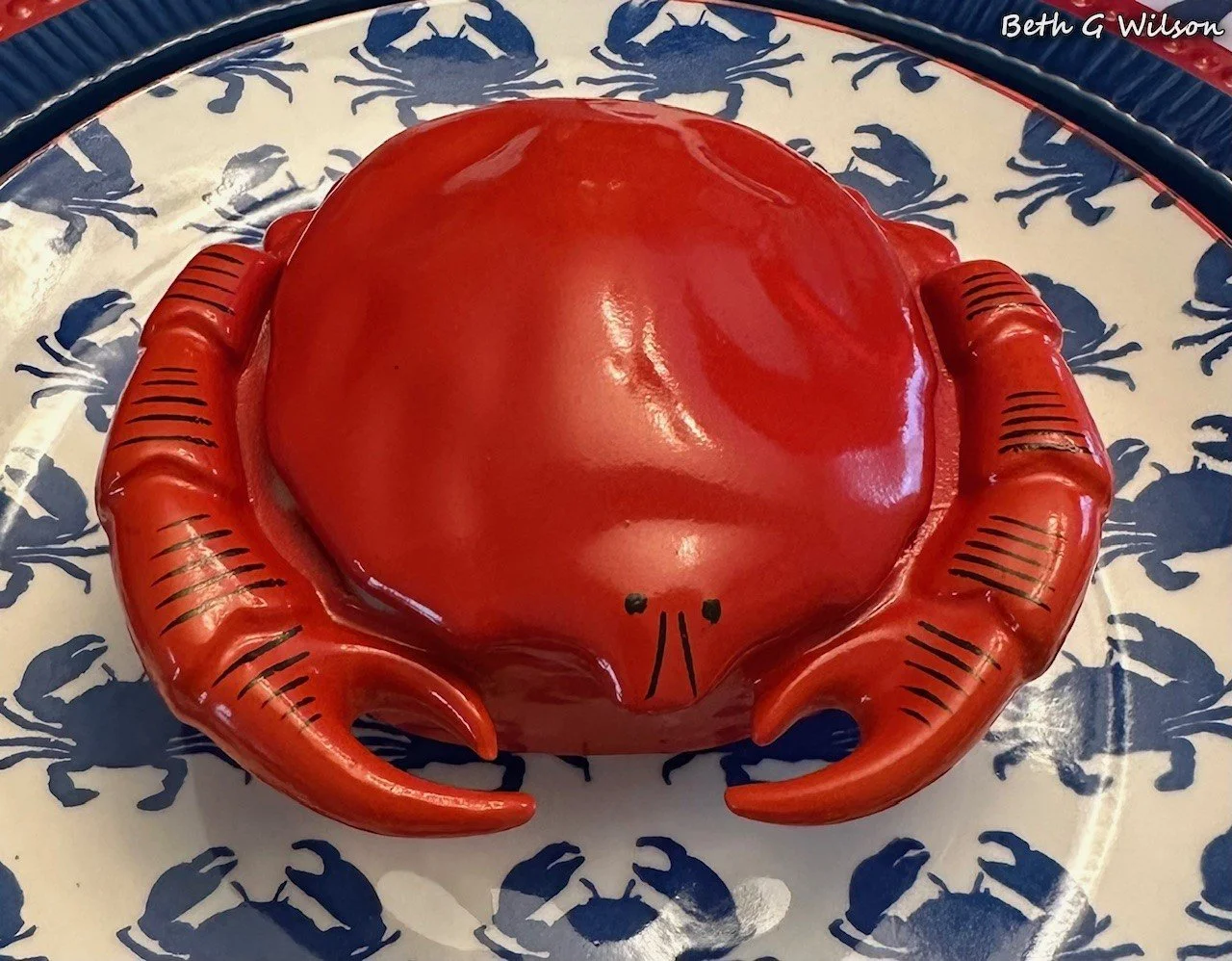 A Crabby Tablescape for Summer — Whispers of the Heart