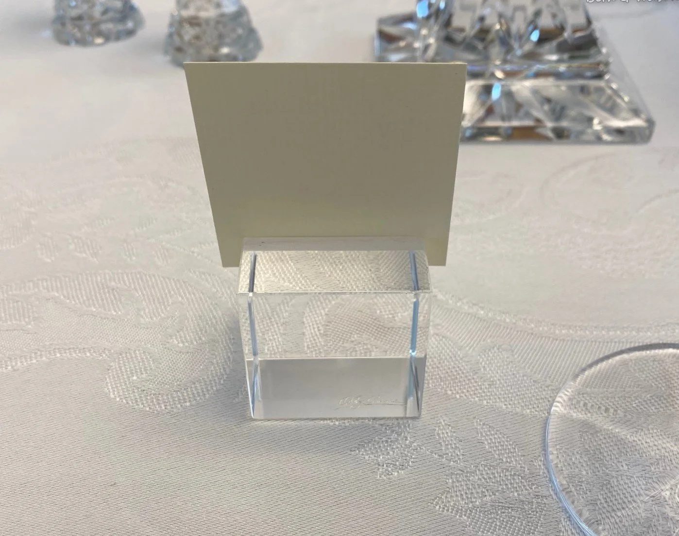 Tablescaping DIY; Place Card Holders, What, Where, and When — Whispers ...