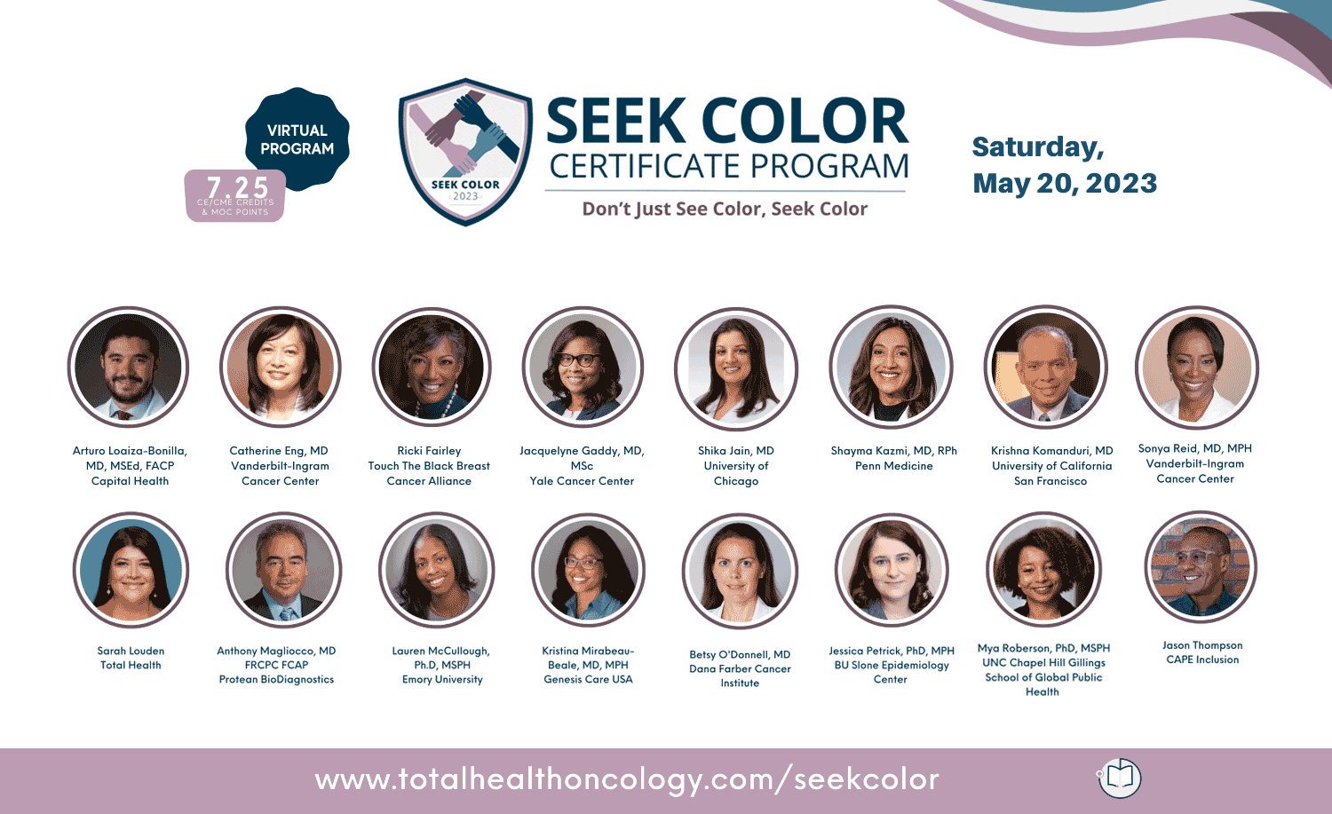 Dr. Magliocco to Present at SEEK Color Workshop — Protean BioDx