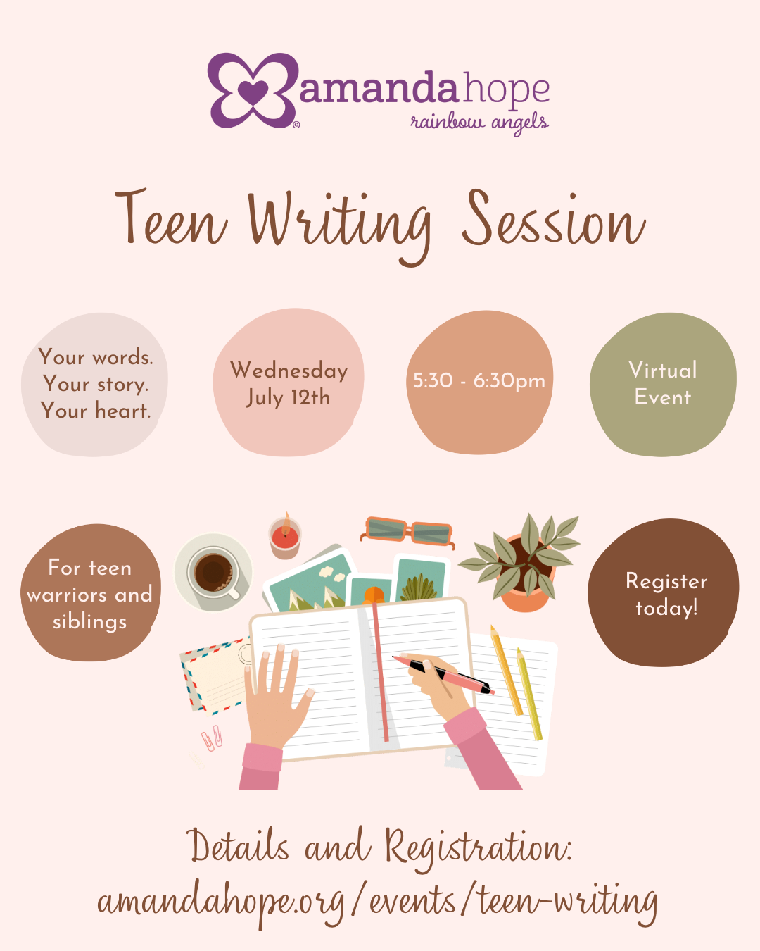 Events Calendar — amandahope.org