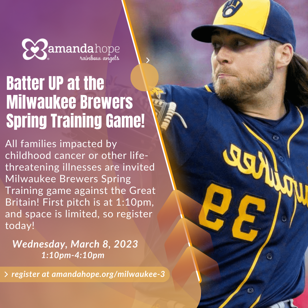 Batter UP at the Milwaukee Brewers Spring Training Game! — amandahope.org