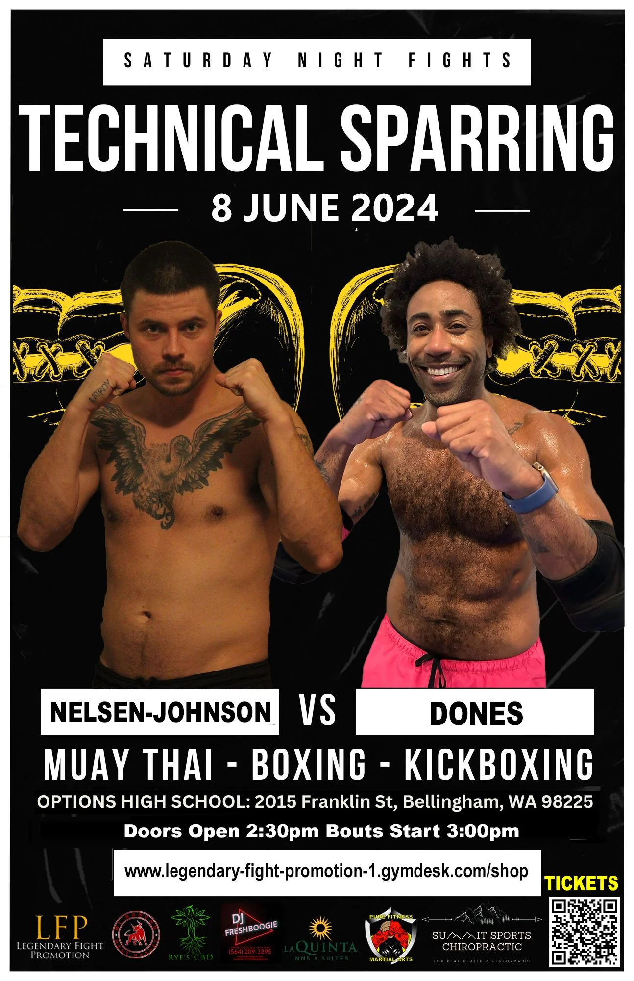 Noah Nelsen-Johnson vs Marc Dones - Tech Sparring Muay Thai — LEGENDARY ...