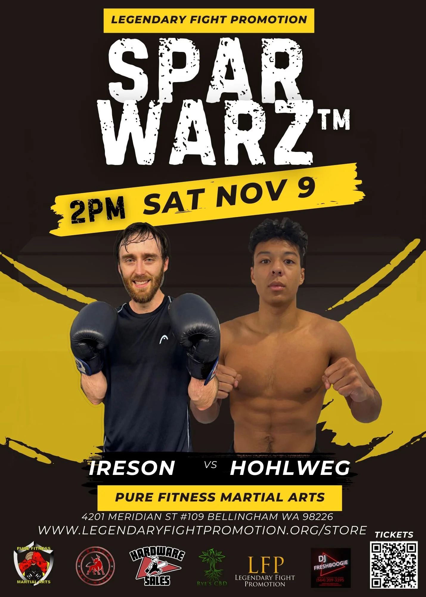 Tom Ireson vs Mattias Hohlweg - SparWarz™ November 9 2024 — LEGENDARY ...