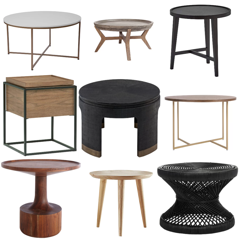 My Favorite Coffee + Side Tables for Small Spaces — Restoration House Blog