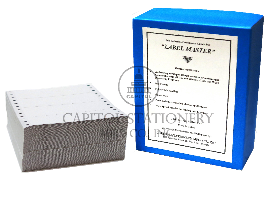 ARCO Label Master Computer Labels (White) — Capitol Stationery