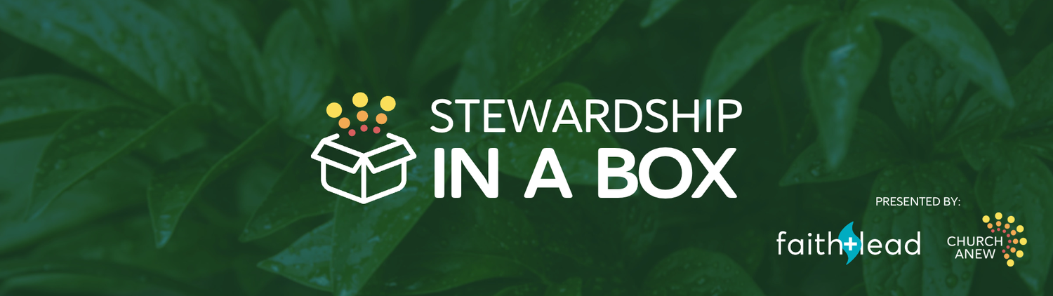 Announcing: Stewardship In A Box — Church Anew