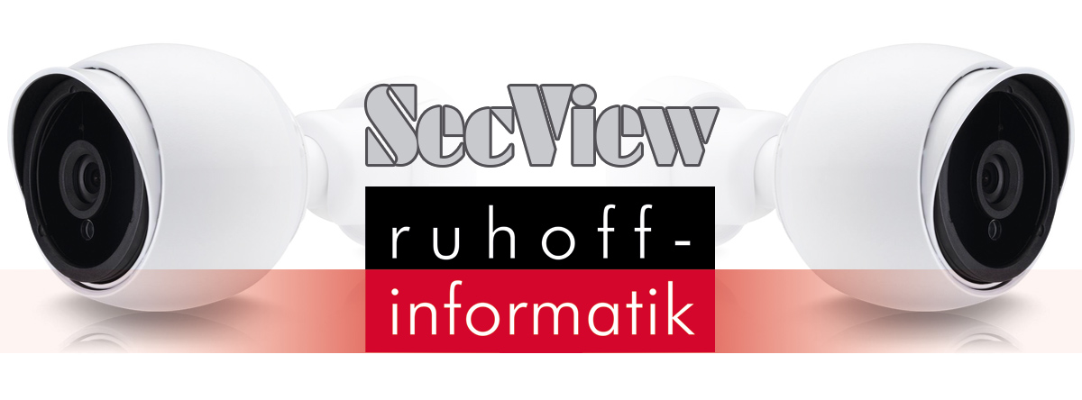 SecView Video Überwachung — Ruhoff-Informatik Die KMU Profis