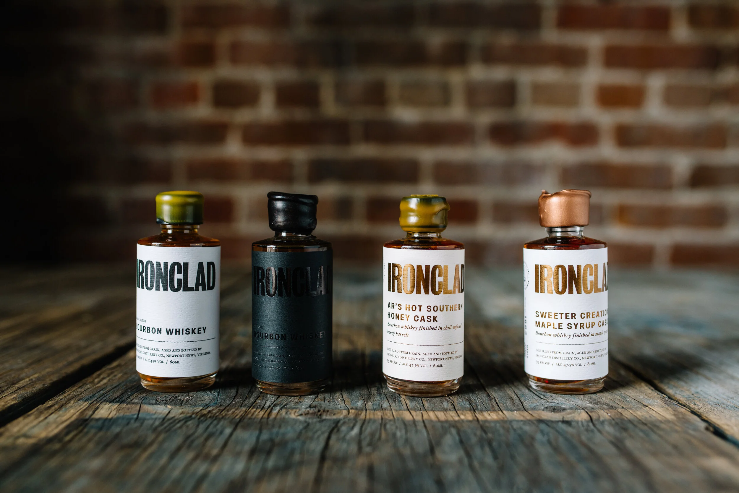 Bourbon Tasting Flight Box Set — Ironclad Distillery Co.