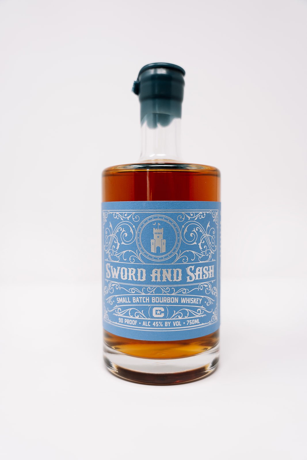 Sword and Sash Small Batch Bourbon Whiskey — Ironclad Distillery Co.