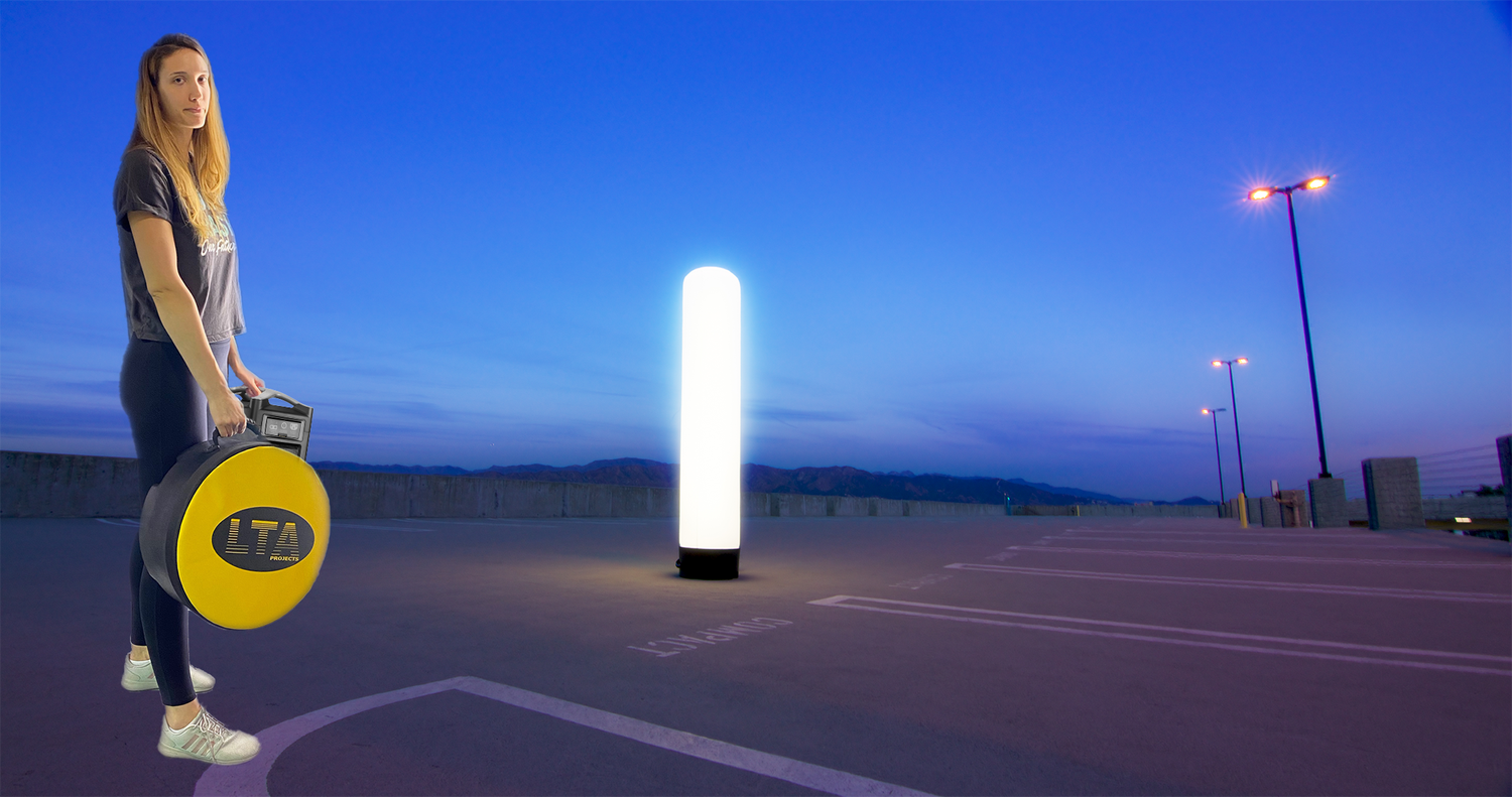 AirLight Flash with portable power station — LTA Projects