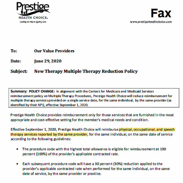 Could Prestige’s New Policy Reduce Your Fees? — Extra Mile Billing