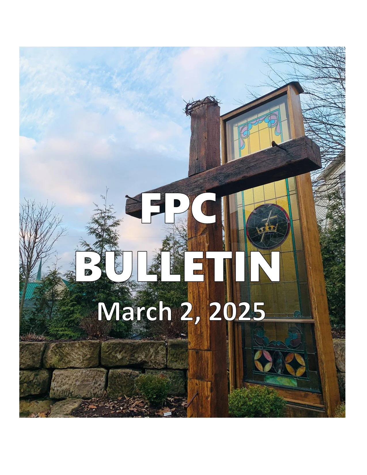 Bulletins — First Presbyterian Church