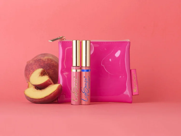 NEW JUST PEACHY LIPSENSE GLOSS DUO - BELLINI LIPSENSE AND RIPE PEACH ...