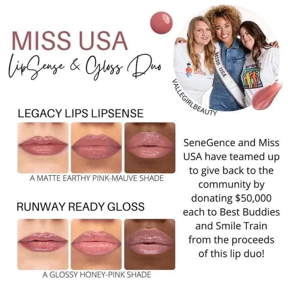 Miss USA Lipsense Duo Is Back - Limited Edition — Rochelle Valle
