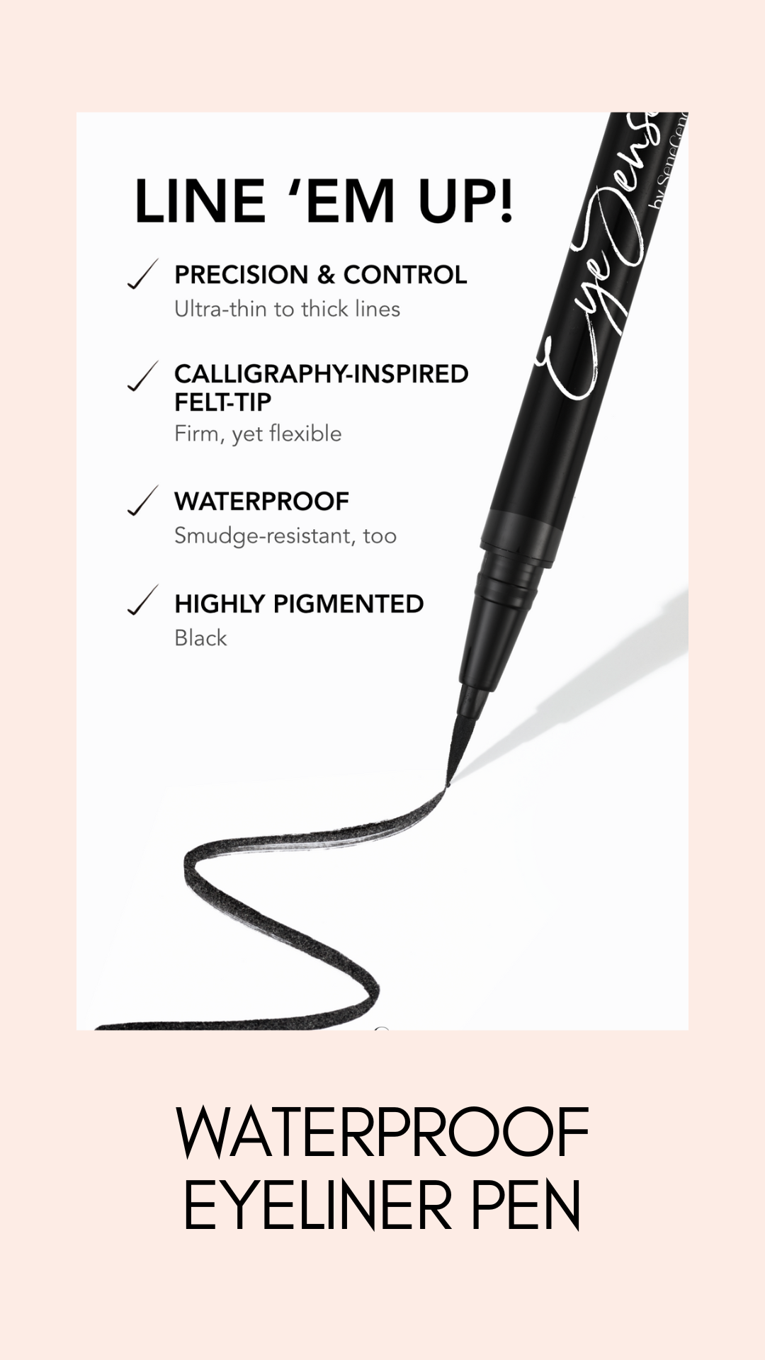 Introducing EyeSense® Long-Lasting Liquid Eyeliner Pen: The ...