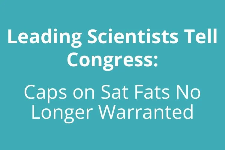 Questionable Review on Saturated Fats — The Nutrition Coalition