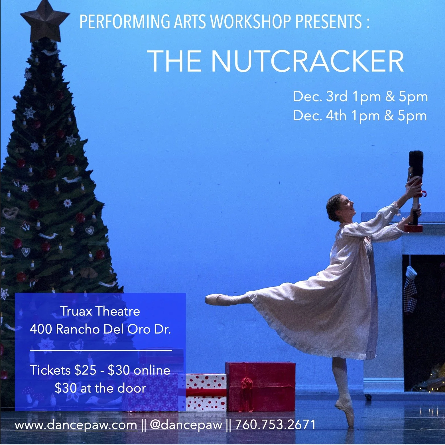 Nutcracker Ballet Poster 2022