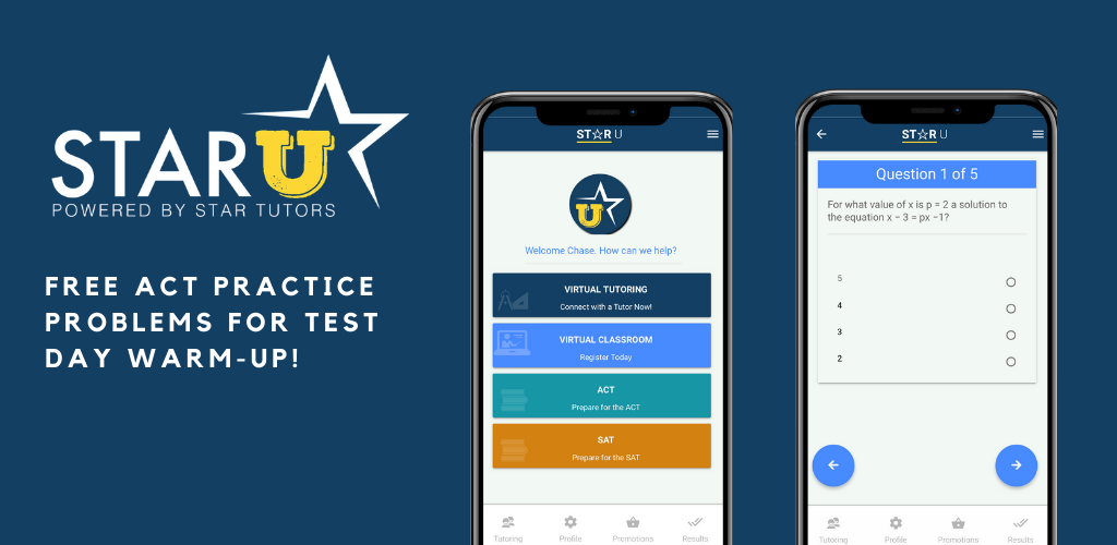 Star Tutors — Improve your SAT or ACT score for FREE in just 3 easy steps!