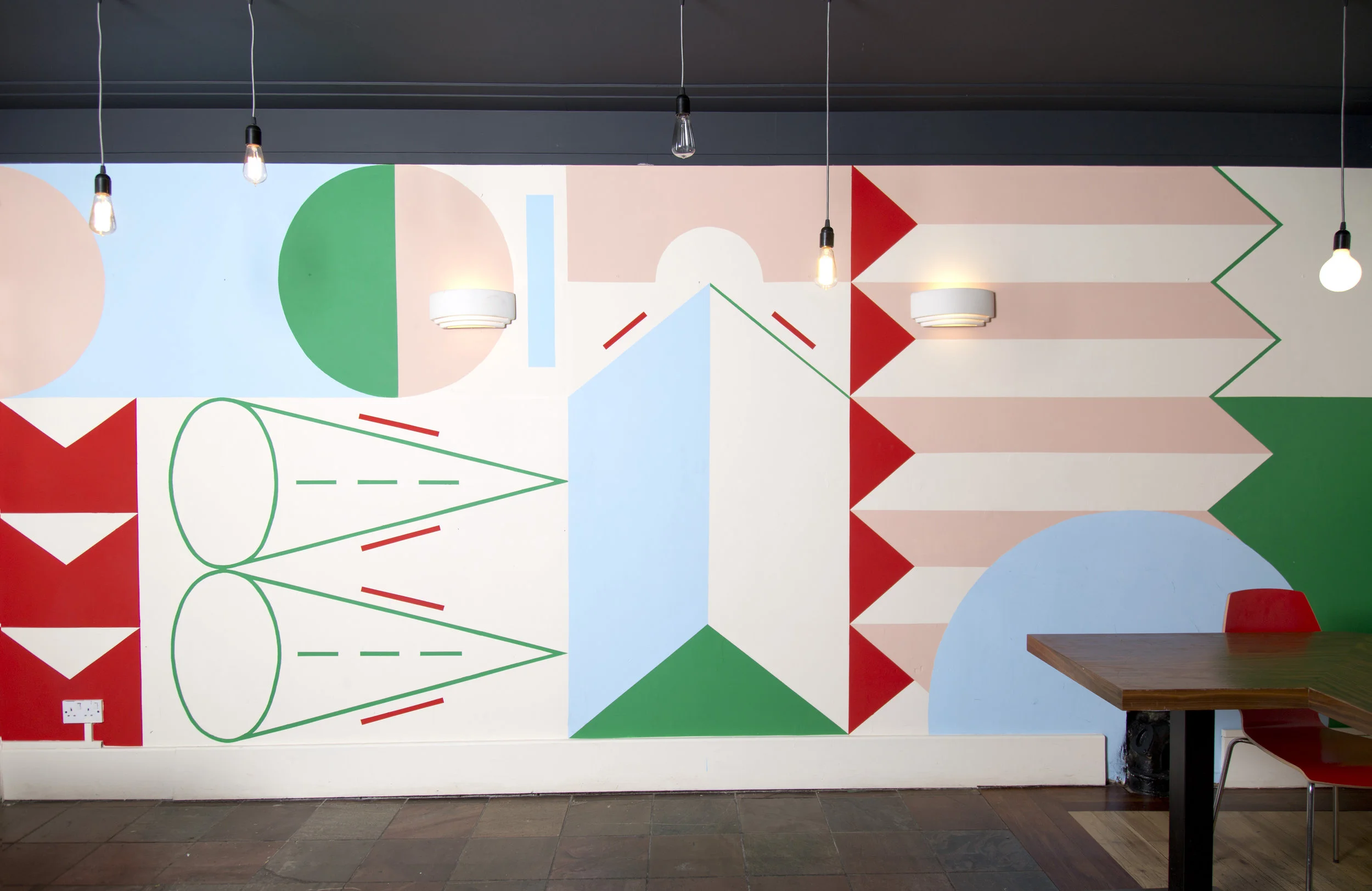 The Hug & Pint murals — Emer Tumilty